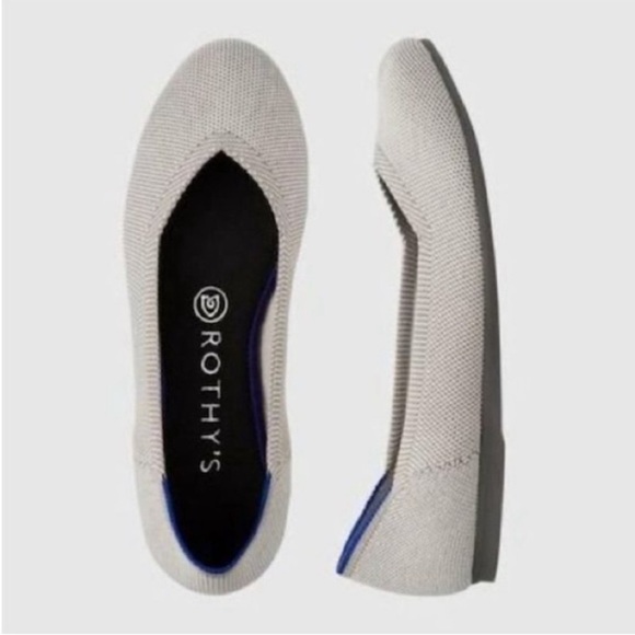 Rothy's | Shoes | Rothys The Round Toe Flat Neutral Minimalist Size ...